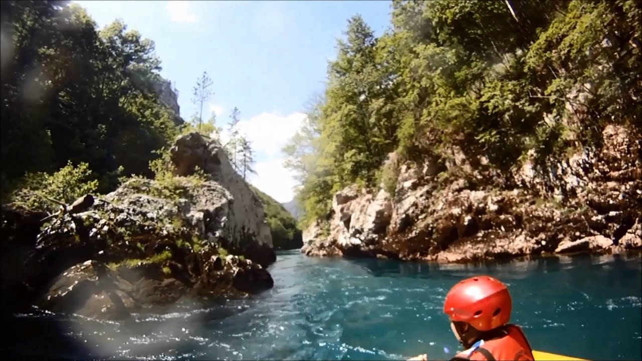 MONTENEGRO CRNA GORA RAFTING TARA do RADOVAN LUKA Part 2 -2014 - YouTube