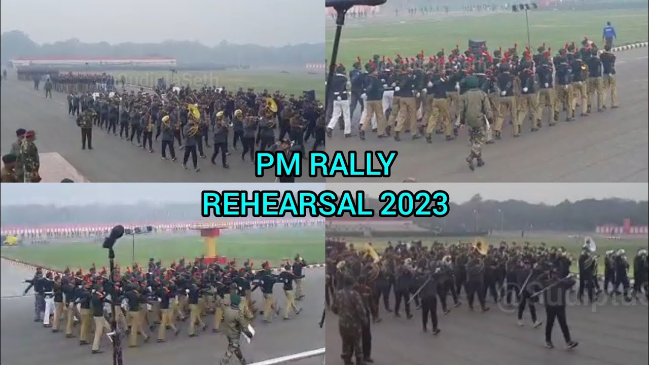Prime Minister Rally Rehearsal NCC | Republic Day Camp 2023 | Cariappa ...