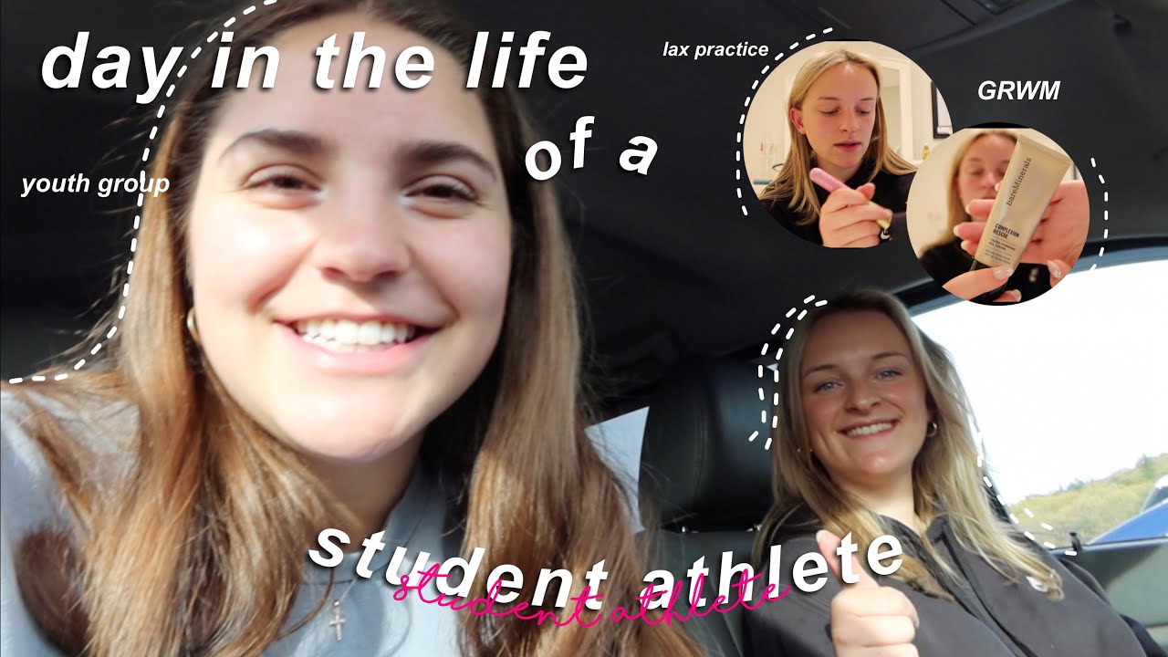 day in the life of a student athlete - YouTube
