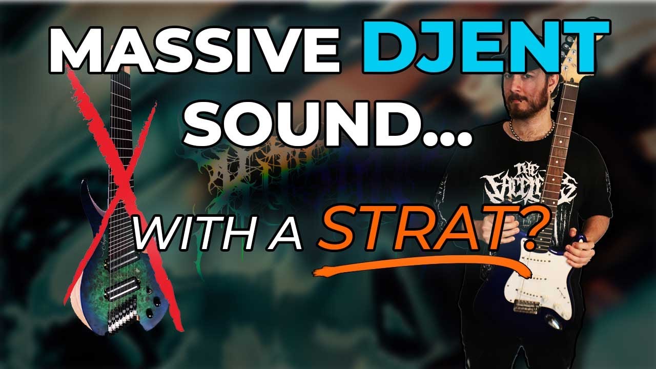 Making an INSANE #Djent Tone With A Fender Squire Strat?? - YouTube