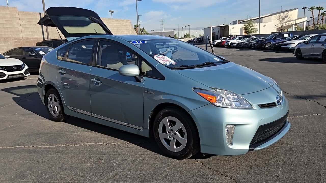 2012 TOYOTA PRIUS 5DR HB THREE Henderson, Las Vegas, Laughlin, St ...