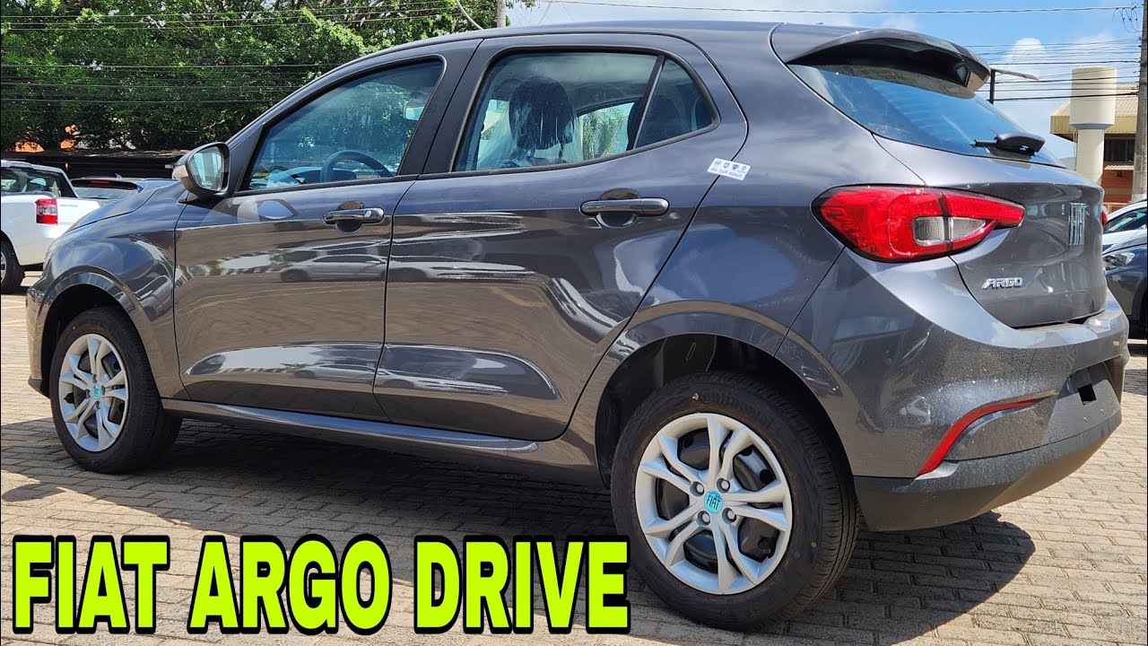 NOVO FIAT ARGO DRIVE 2024 | VERSÃO DE ENTRADA EM DETALHES!!! - YouTube