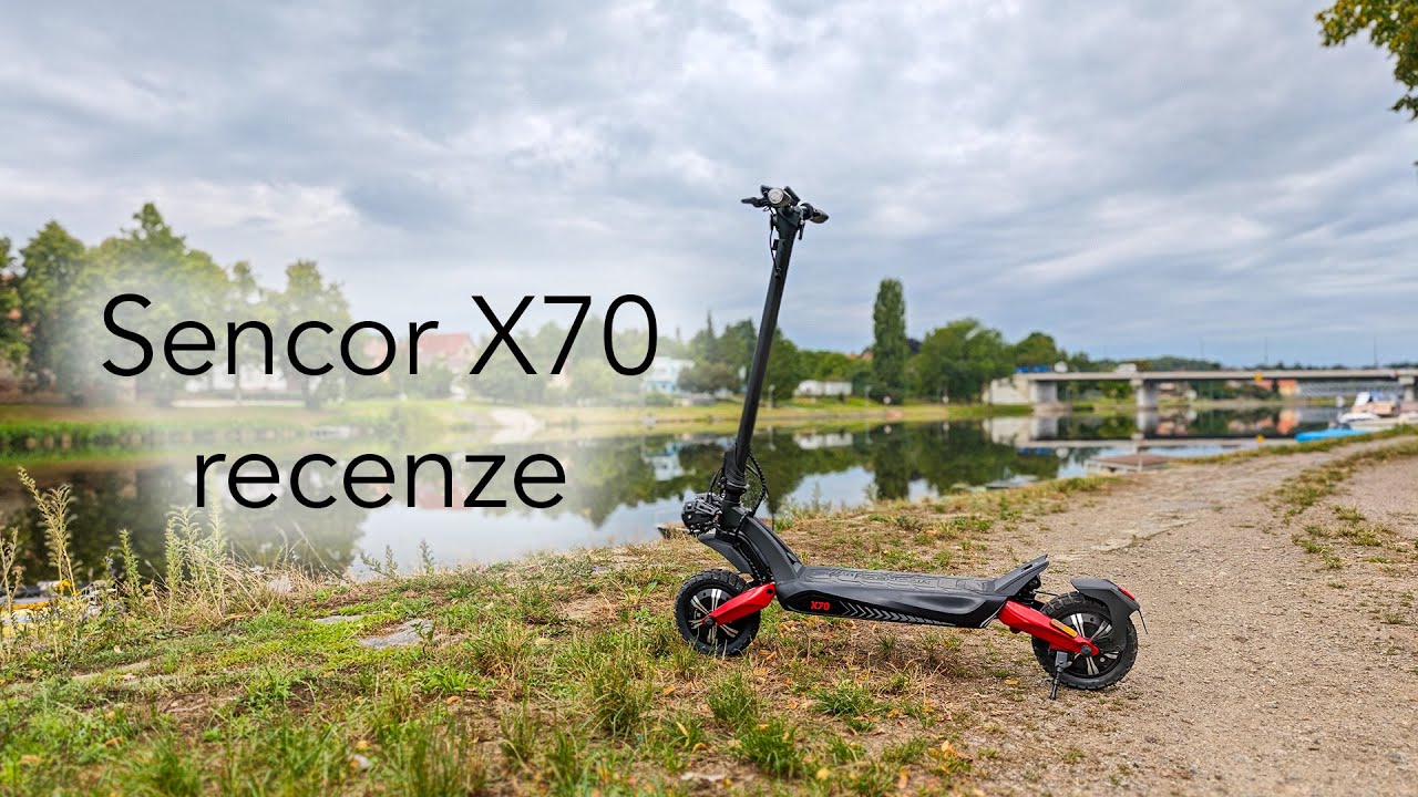 Sencor X70 - na tomhle stroji se budeš bavit 👏🤩. Recenze 🛴 - YouTube