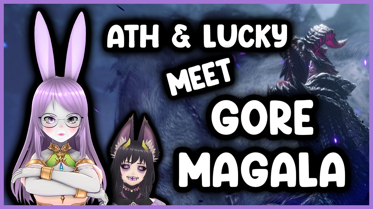 Ath & Lucky meet Gore Magala | #vtuber - YouTube