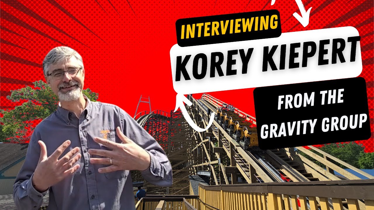 Interview with Korey Kiepert from the Gravity Group while at The Bobcat - Six Flags Great Escape ...