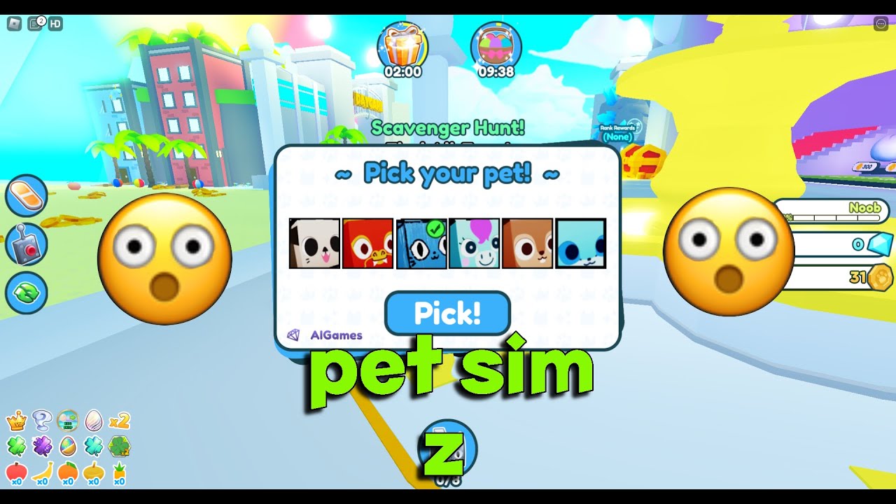 i found pet sim z (working) link in pinnned comment #video #roblox ...