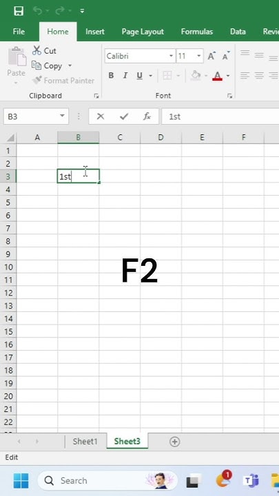 How to write 1st 2nd and 3rd in MS Excel #excelforbeginners #excelspreadsheettips # ...