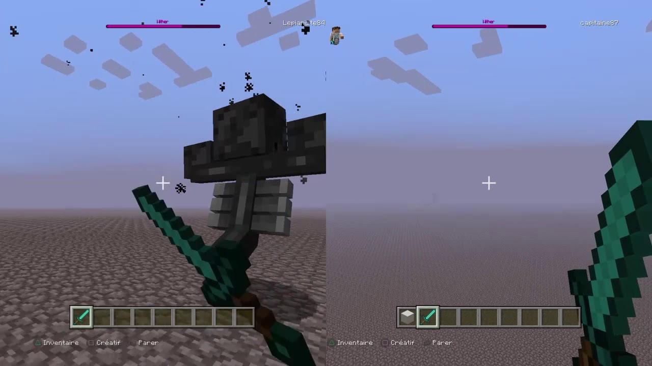 Minecraft comment invoquer le wither squelette - YouTube