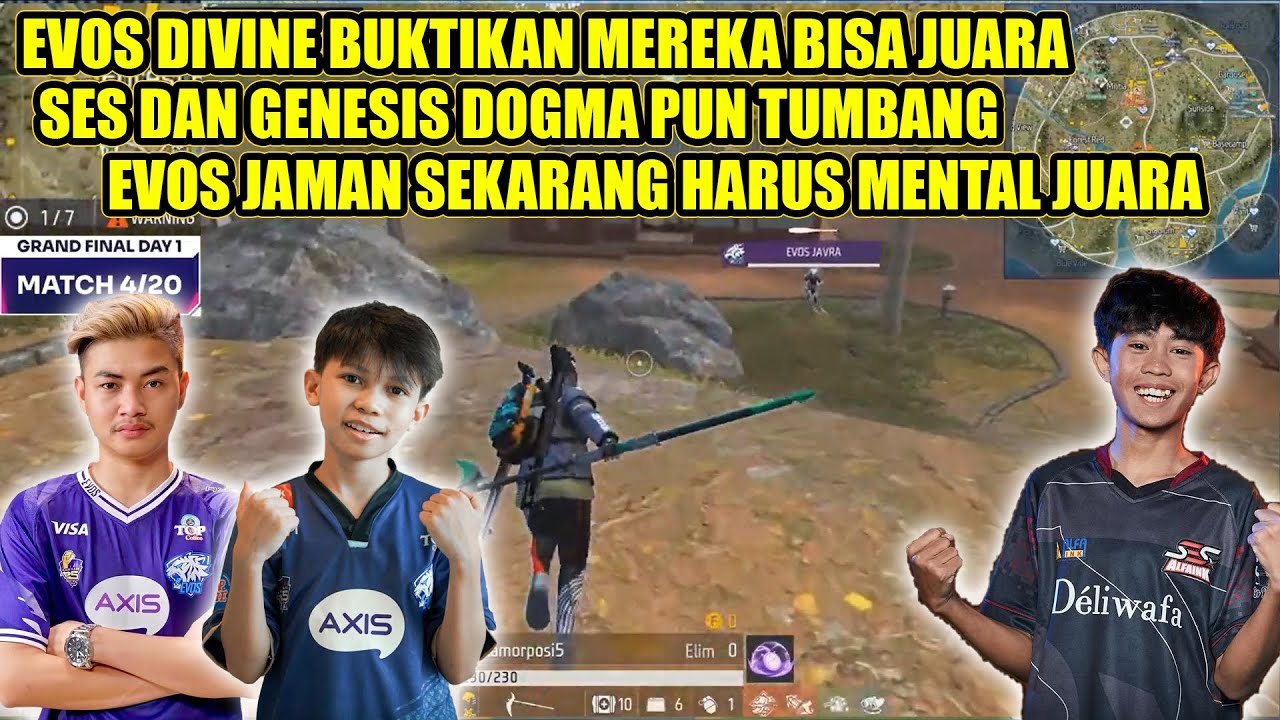 EVOS DIVINE BUKTIKAN MEREKA LAYAK JUARA DENGAN GAMEPLAY KELAS DUNIA SES ...
