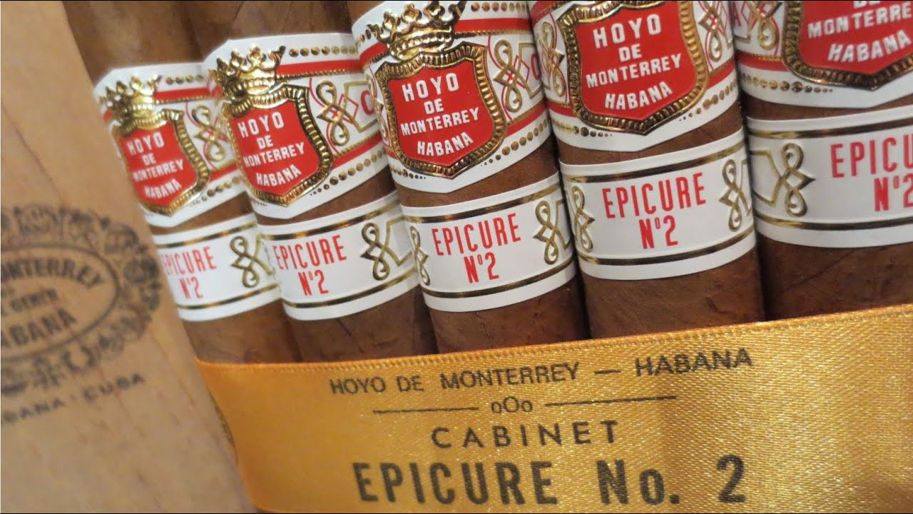 Hoyo de Monterrey Epicure No2 Cigar Review ep44 - YouTube