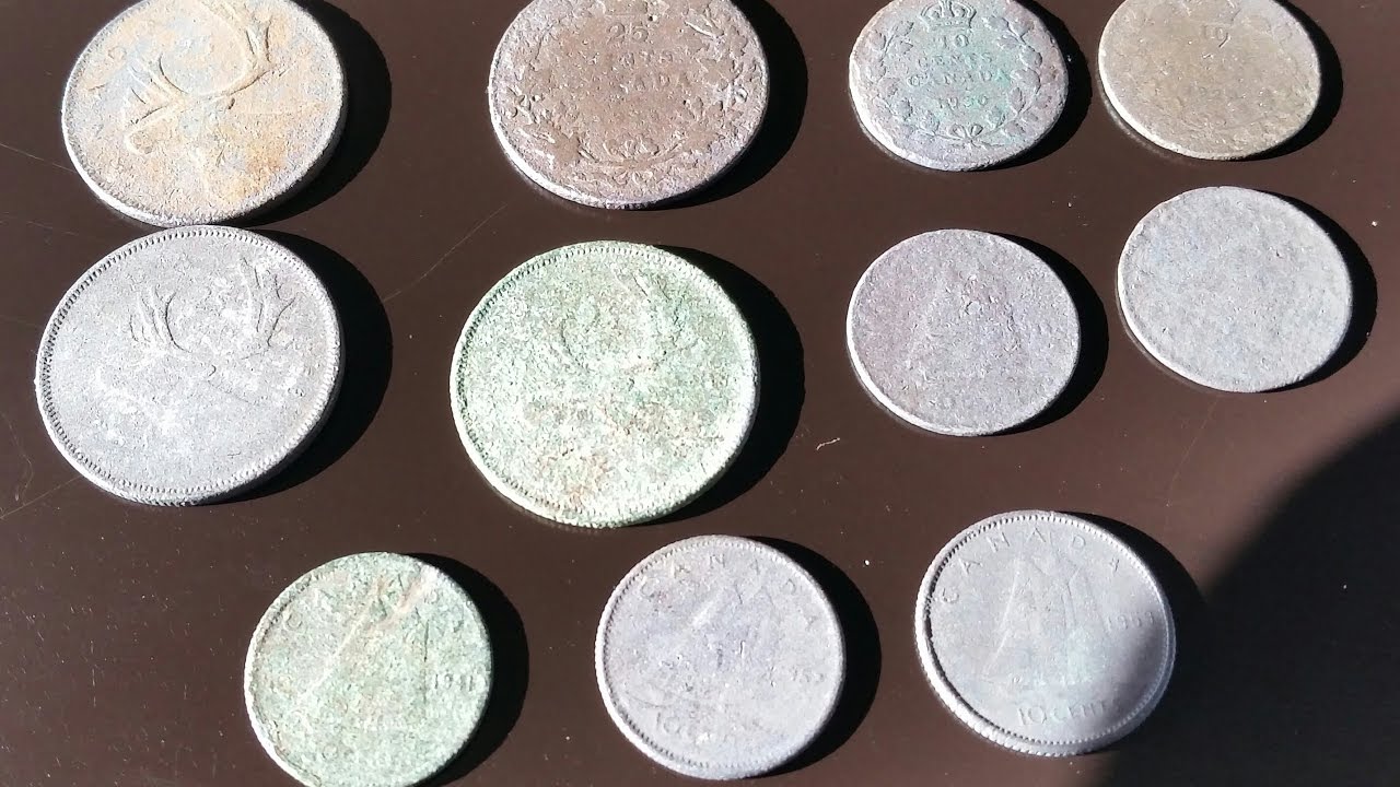 Metal Detecting Canada - 11 silver day and 2 bonus clips - YouTube