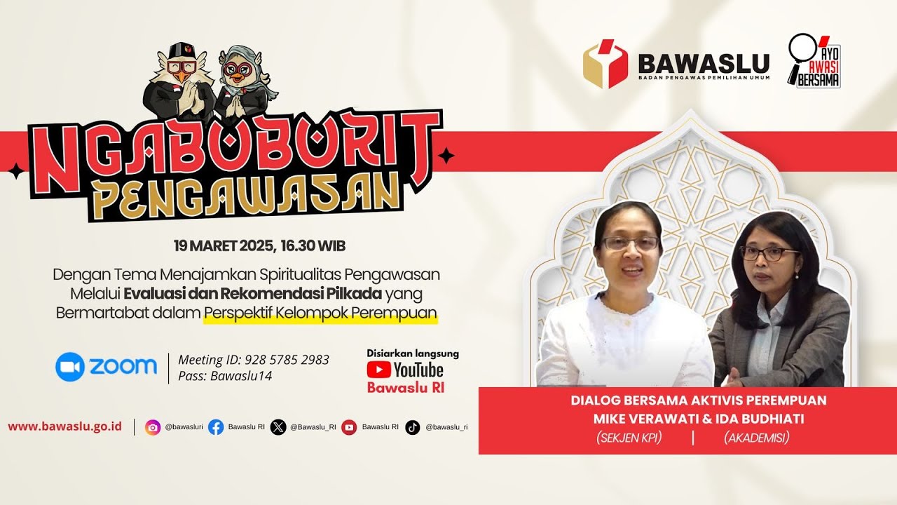 NGABUBURIT PENGAWASAN (EDISI#12) - MENAJAMKAN SPIRITUALITAS PENGAWASAN ...