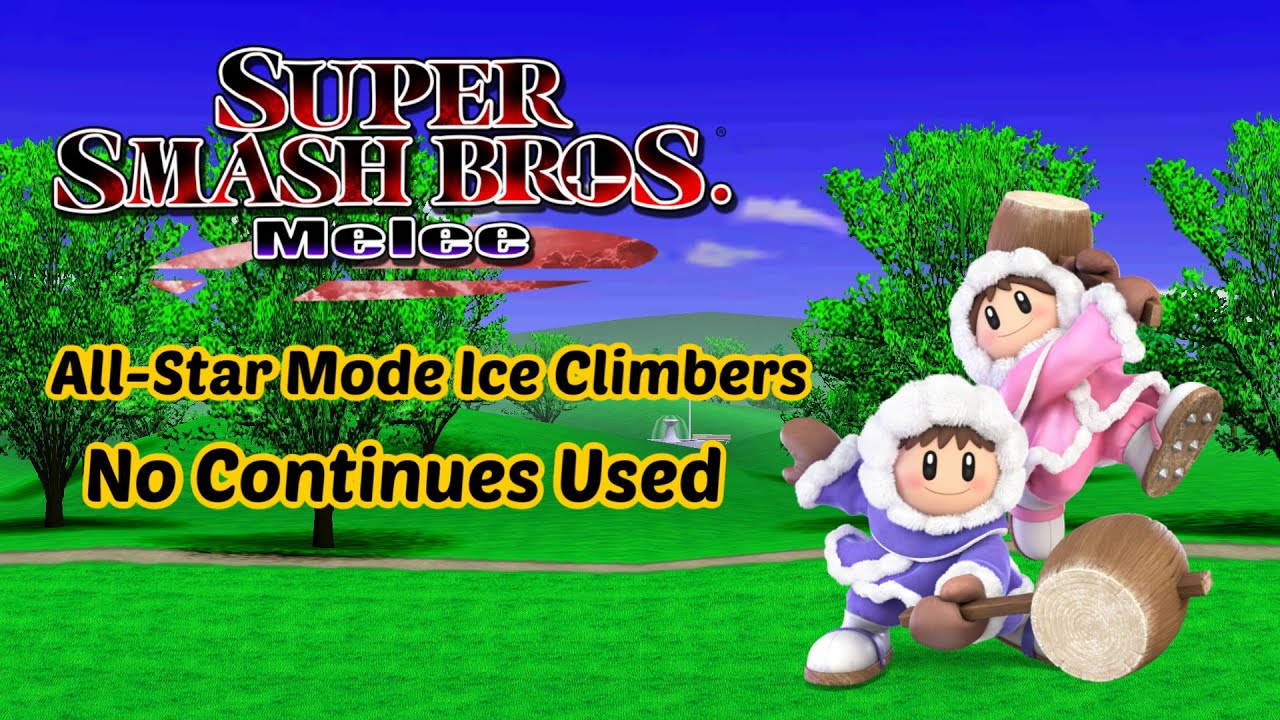 Super Smash Bros. Melee All-Star Mode on Normal with Ice Climbers (No ...
