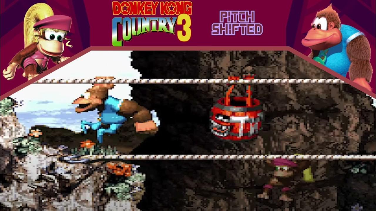 Rockface Rumble (Pitch Shifted) - Donkey Kong Country 3 - YouTube