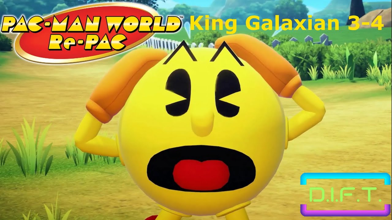 Pac-Man World Re-Pac Ep 11 - King Galaxian 3-4 BOSS FIGHT!!! - YouTube