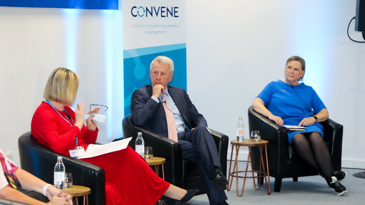 Brid Horan, Chancellor of Dublin City University at the Convene ...