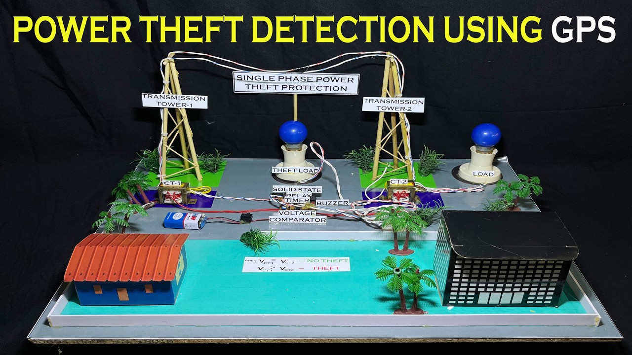 Power theft detection using Arduino and GPS | Differential relay using ...