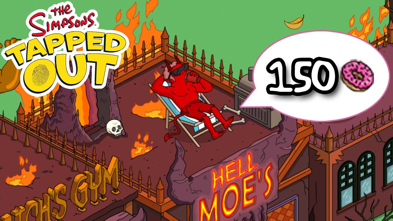 The Simpsons: Tapped Out - Demon Moe - Premium Character Walkthroughs ...