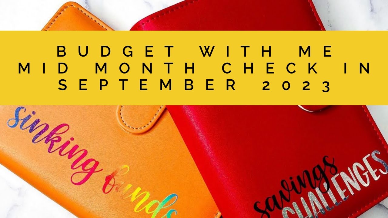 Budget With Me | September 2023 | Mid Month Check In - YouTube