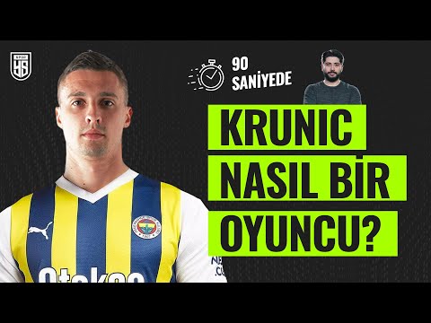 90 saniyede Rade Krunic'i anlattık: Fenerbahçe'de ne yapar?