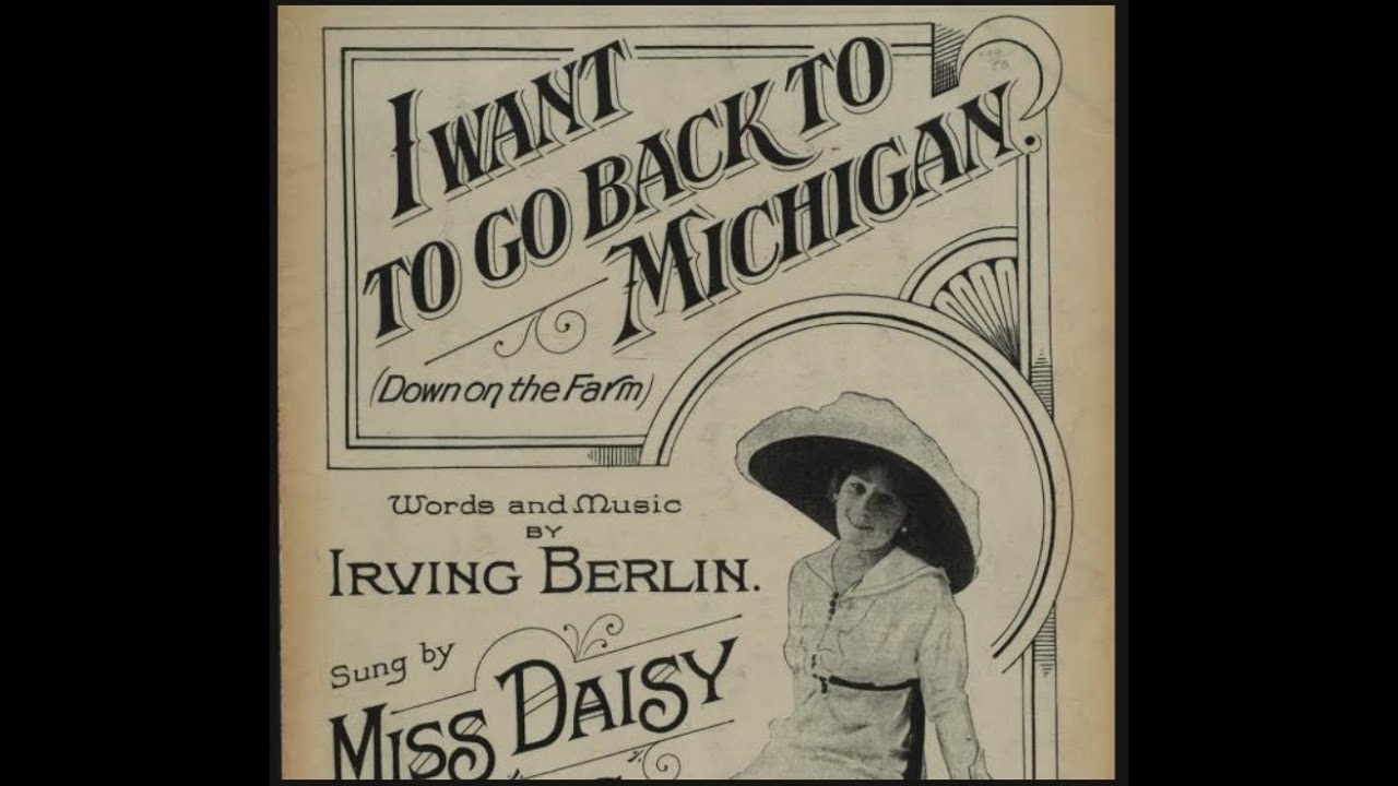 Morton Harvey "I Want To Go Back To Michigan" on Victor 17650 (1914 ...