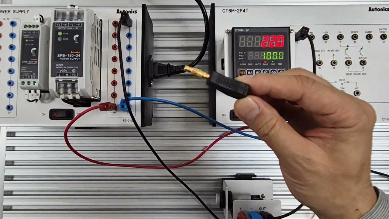 Autonics Counter Encoder Troubleshooting - YouTube