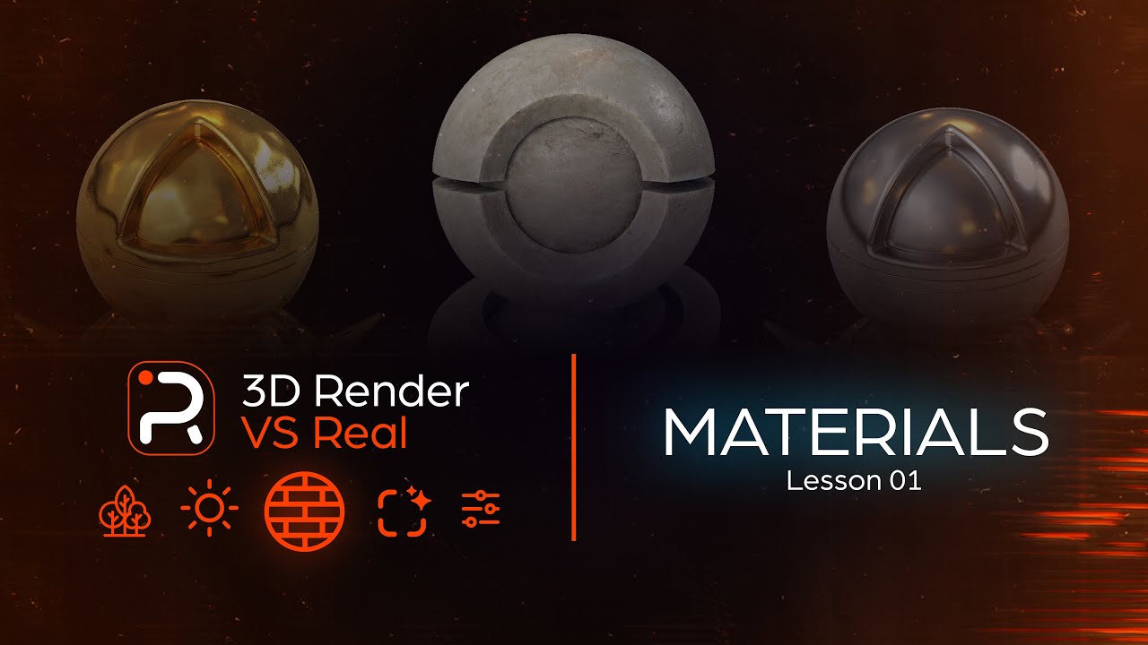 Advanced Course In Architectural Rendering | Materials Lesson 01 - YouTube