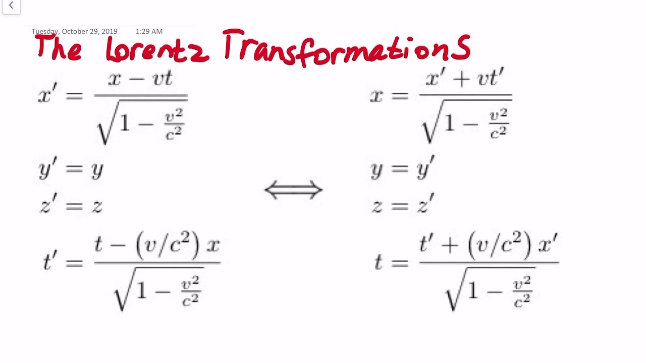 Intro to Modern Physics: The Lorentz Transformation and Length ...