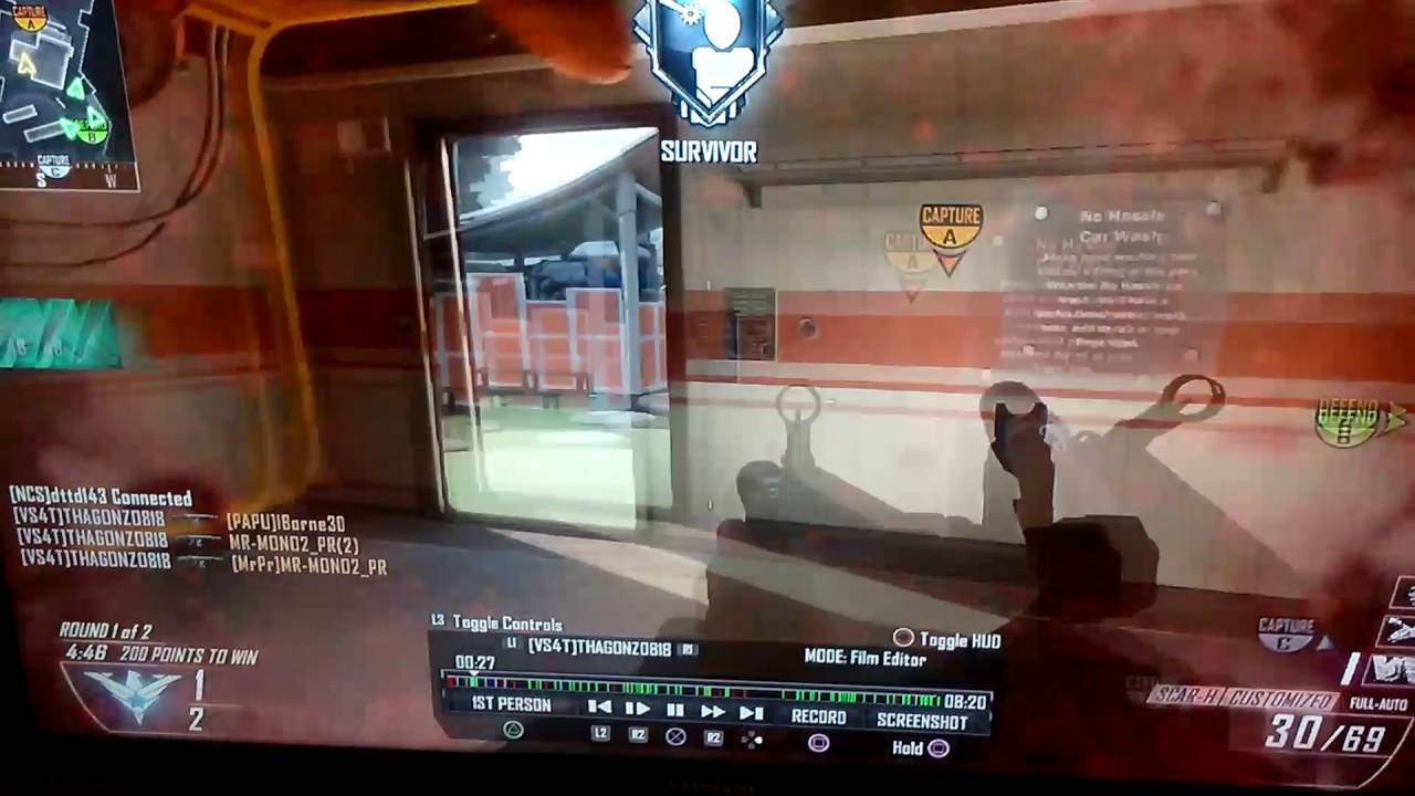 6 man kill feed bo2 - YouTube