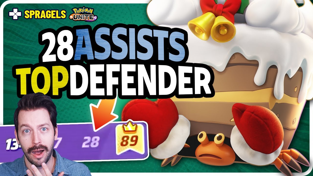 THIS Is How You Play A Defender Crustle Build | Pokemon Unite - YouTube