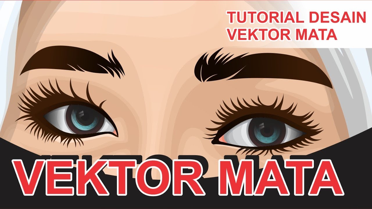 TUTORIAL DESAIN VEKTOR MATA | Dengan Coreldraw X7 - YouTube