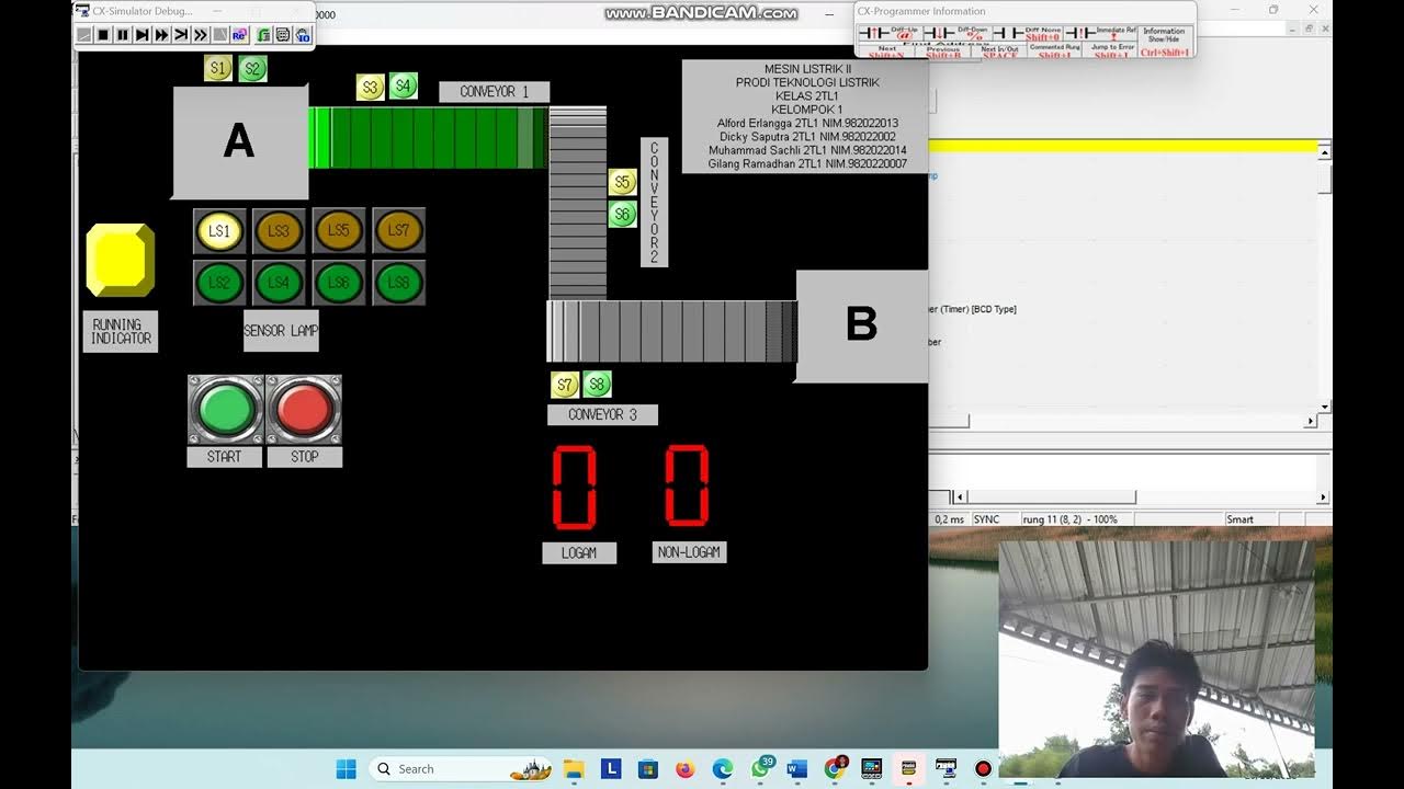 Simulasi Conveyor Untuk Mendeteksi Dan Menghitung Benda Logam dan Non ...