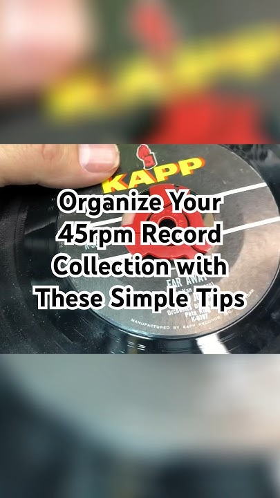 Organize Your 45rpm Record Collection with These Simple Tips #rockmine #vinyl #records #beatles ...