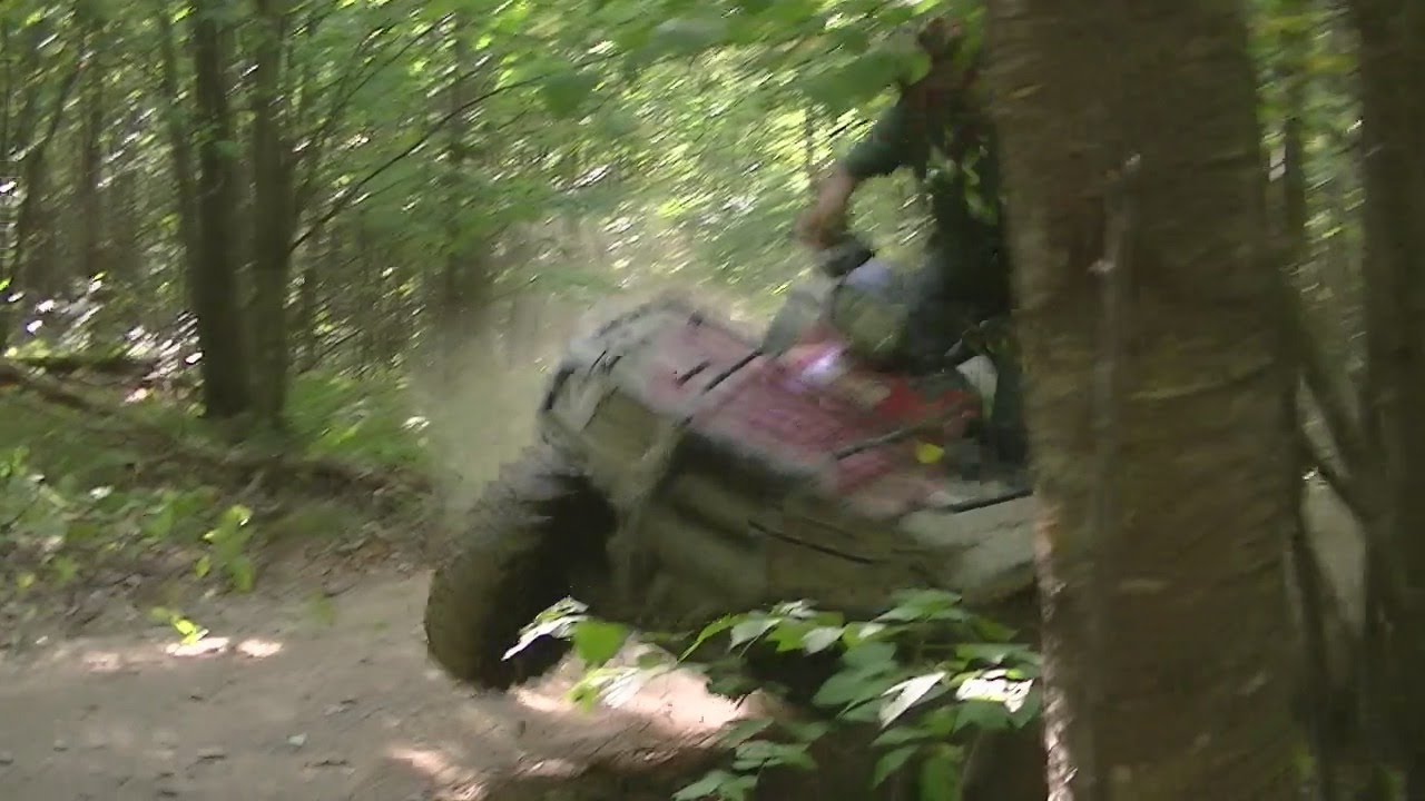 Bad ATV Accident - YouTube