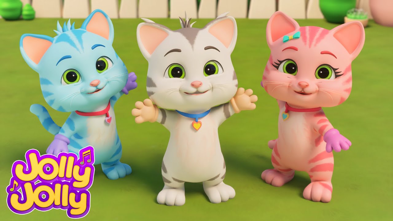 Three little kittens, The Ice Cream Song + More | Jolly Jolly Kids ...