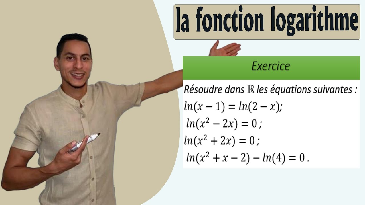 fonction logarithme 2bac exercices - domaine de definition fonction ...