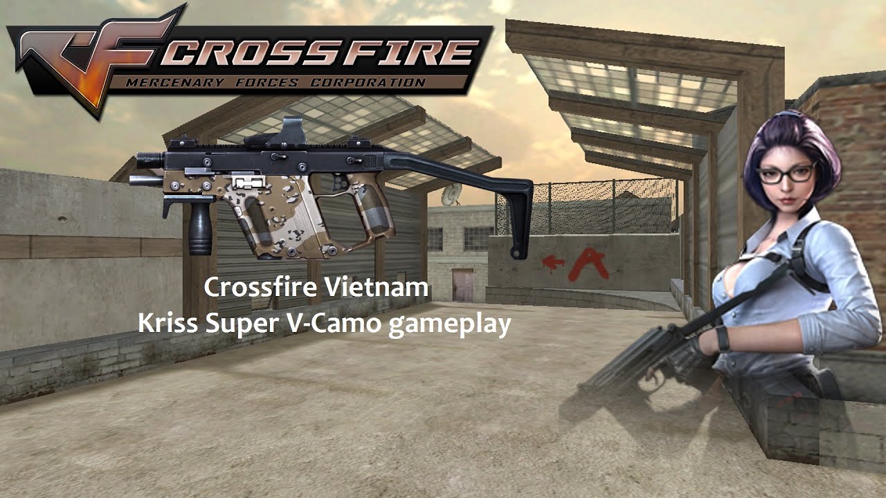 Crossfire Vietnam: Kriss Super V-Camo gameplay - YouTube
