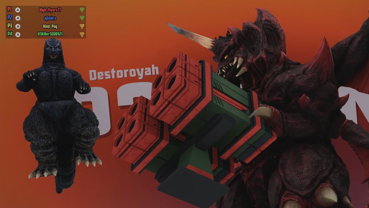 Godzilla DLC Mayhem Mode with Friends Funny Moments | Gigabash (4K HDR ...