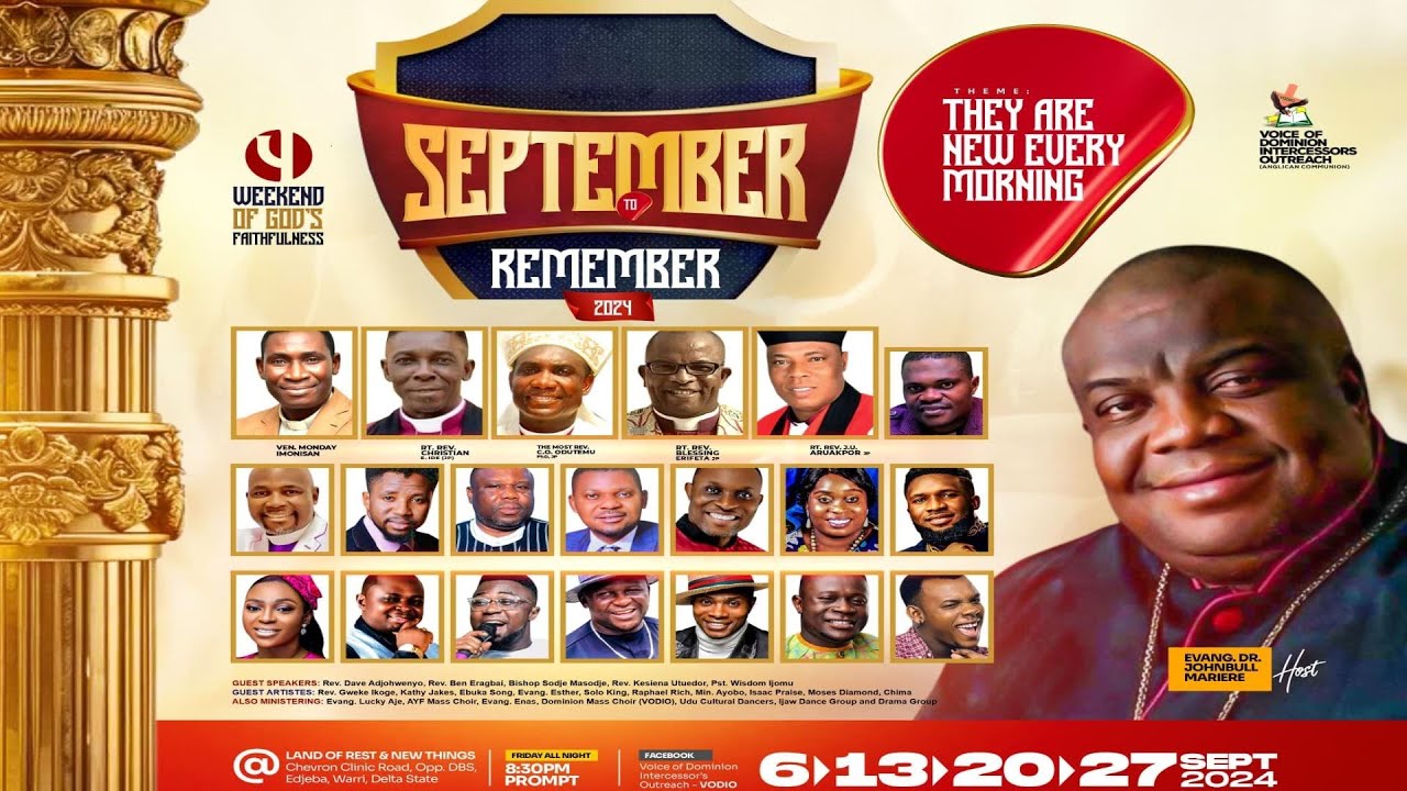 SEPTEMBER TO REMEMBER DAY 1 (ONE) - YouTube