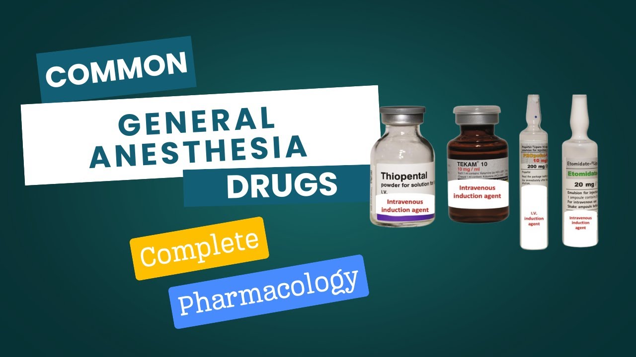 General Anesthesia Drugs | Propofol VS Ketamine Which Is BEST For ...