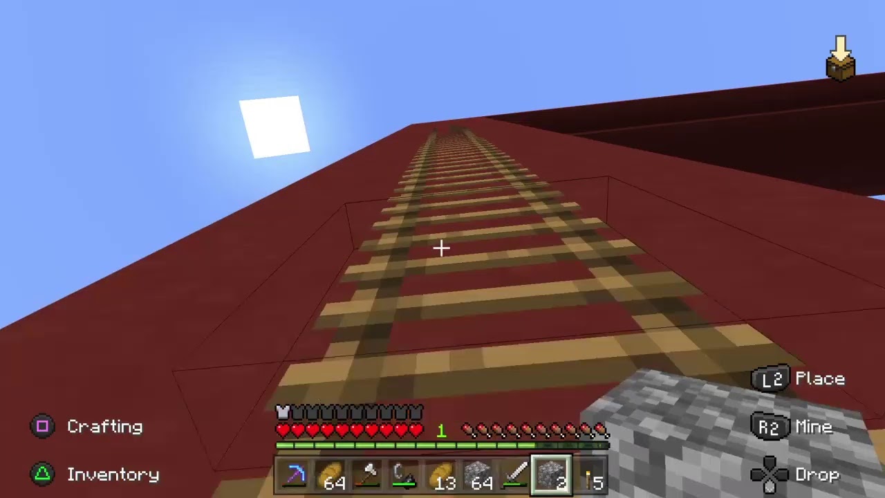 Minecraft sanctuary series (S1 E4) the construction of mother base ...