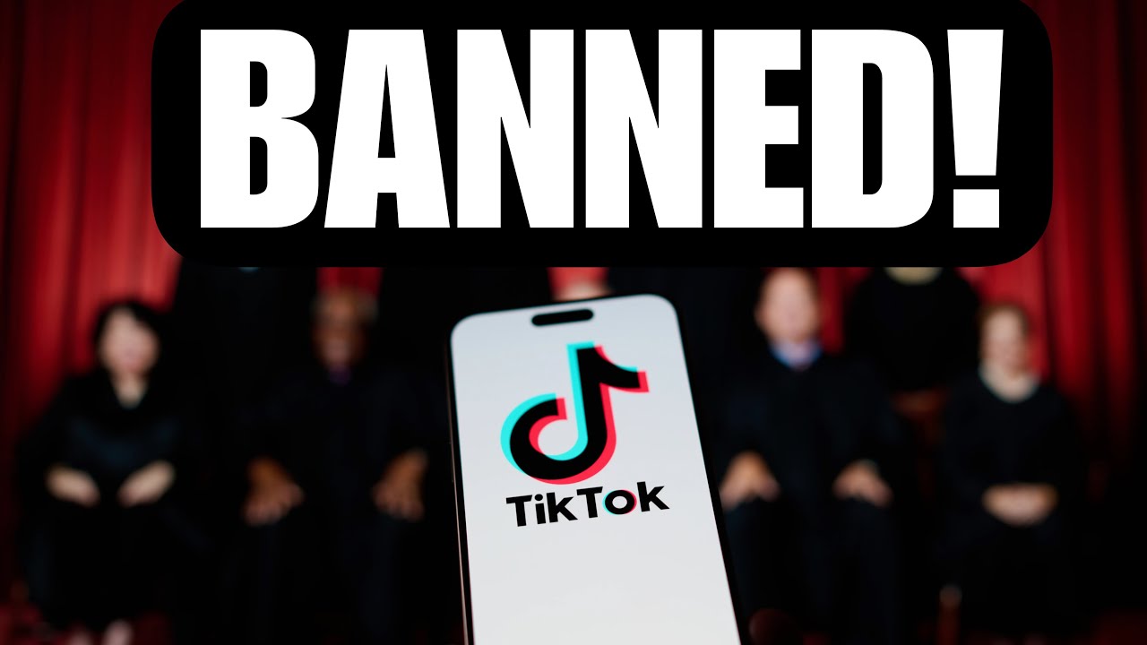 The Supreme Court Upholds The Ban On Tik Tok - YouTube