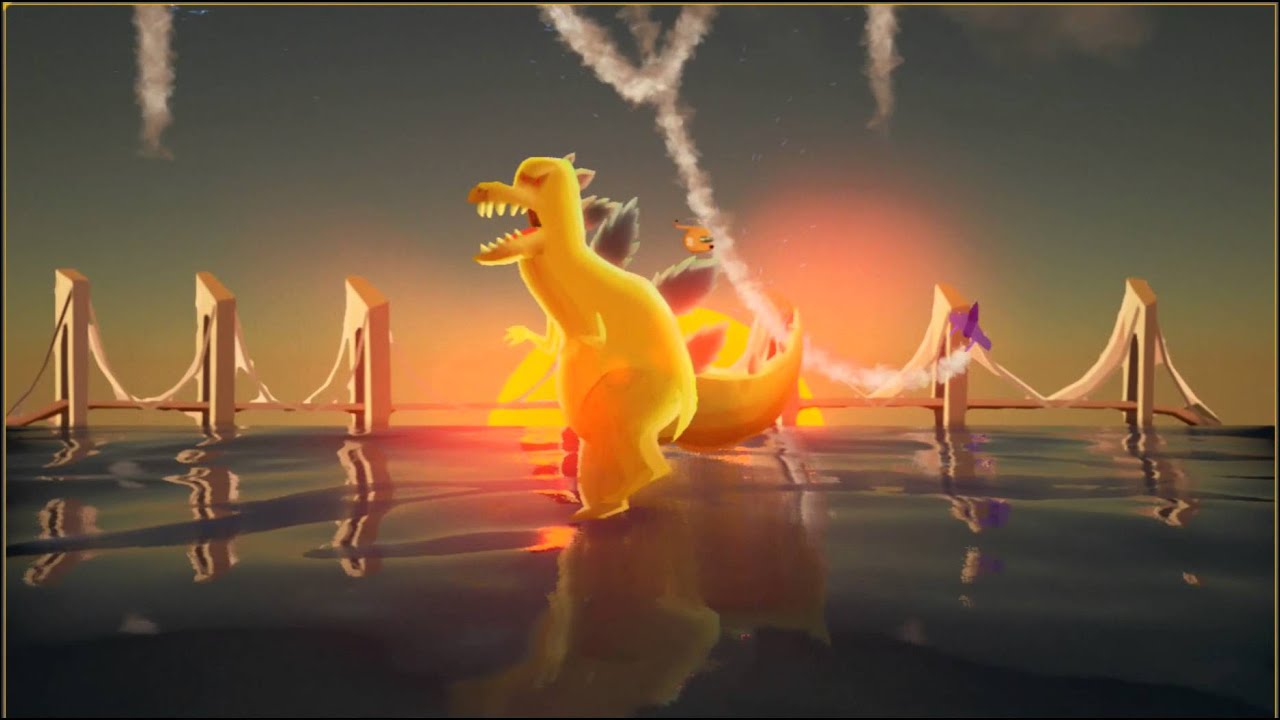 Creature Big Angry Lizard Tech Demo - YouTube