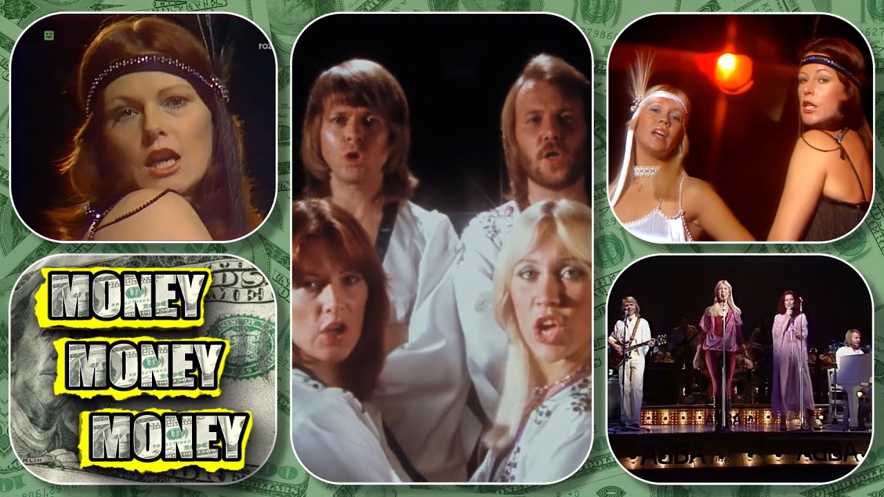 ABBA Money Money Money Live Video Montage Featuring Anni Frid Lyngstad ...
