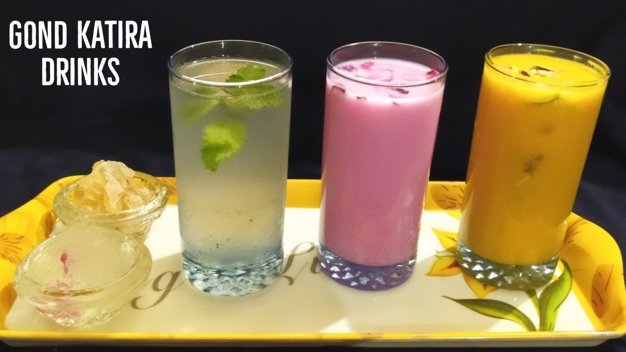 GOND KATIRA DRINKS BEST FOR SUMMER |IMMUNITY BOOSTER DRINKS | - YouTube