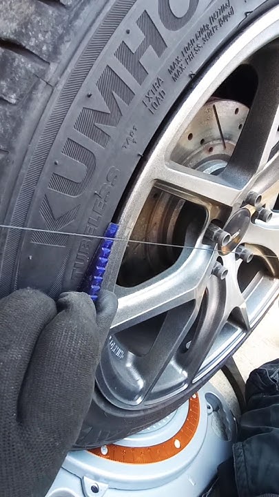 DIY toe alignment with a String easiest cheapest method || The Detroit Alignment - YouTube