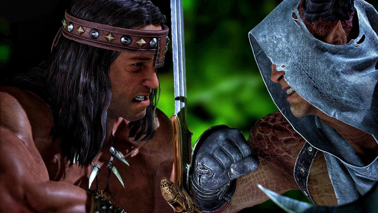 Mortal Kombat 1 | Conan with Jax vs General Shao with Goro PC Gameplay ...
