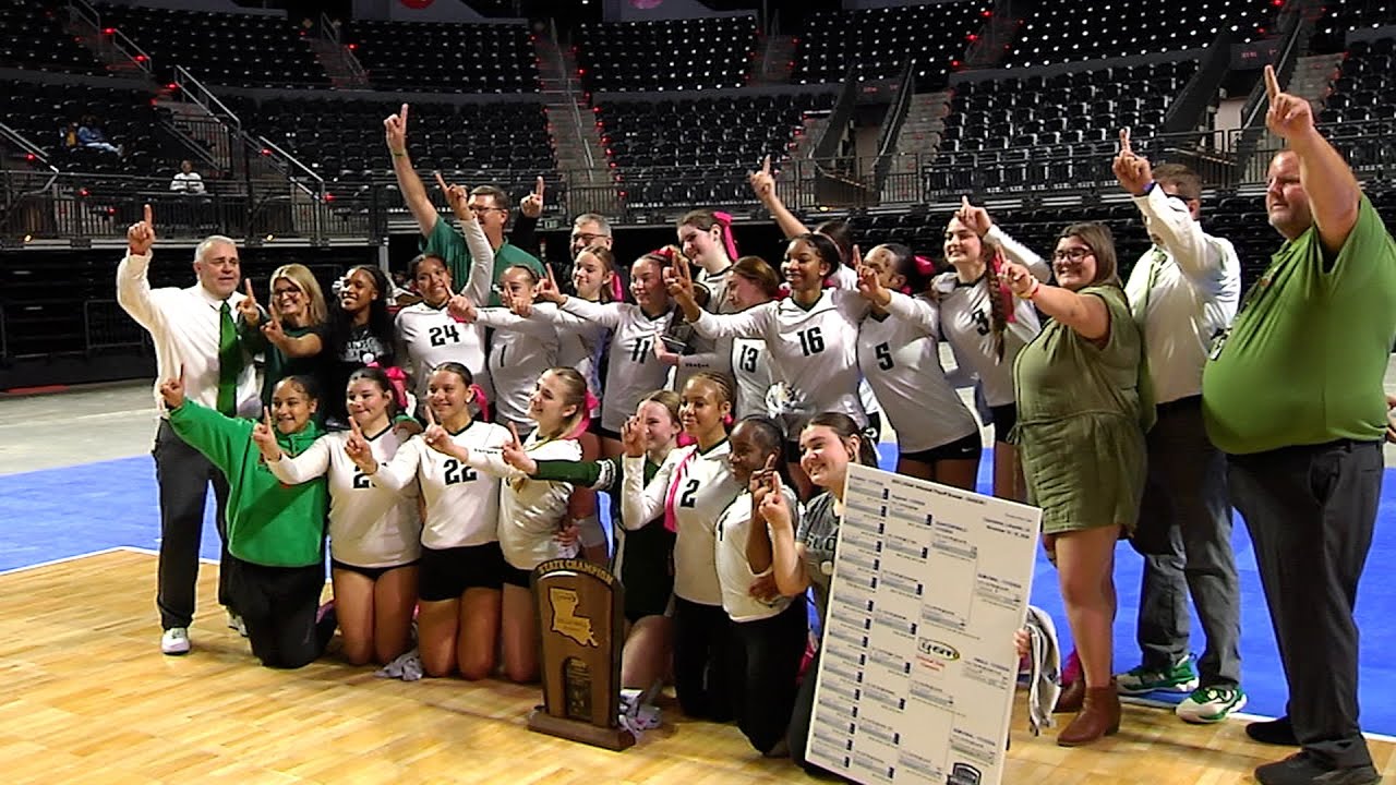 Slidell High Girls Volleyball State Champions - YouTube