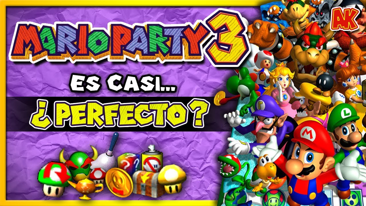 Mario Party 3 es CASI PERFECTO... | ArcosIGZ - YouTube
