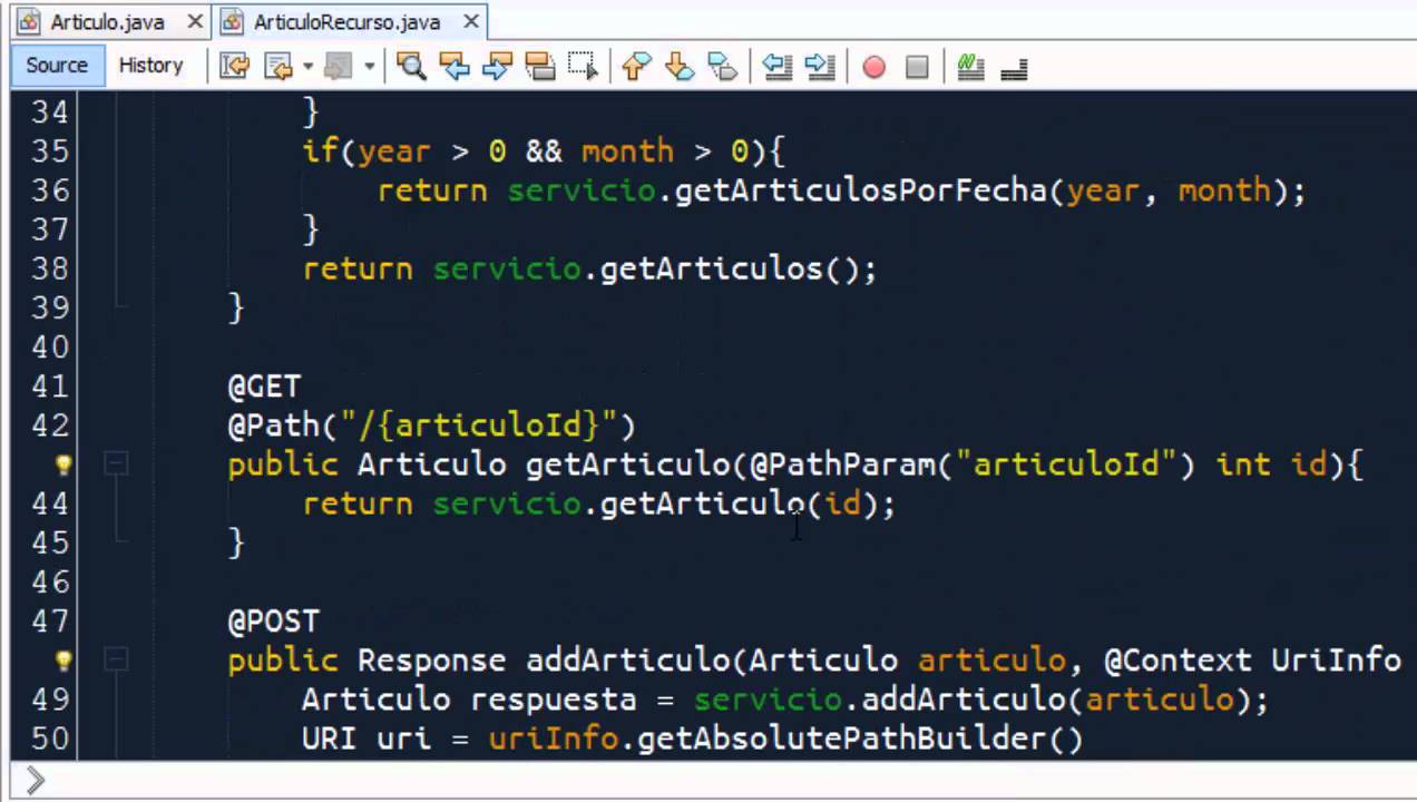RESTful JAVA - 12 HATEOAS - YouTube